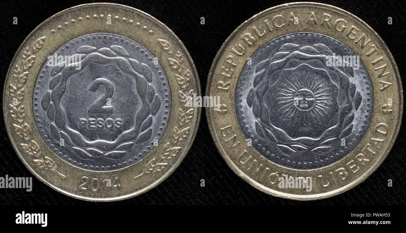 Two pesos hi-res stock photography and images - Alamy