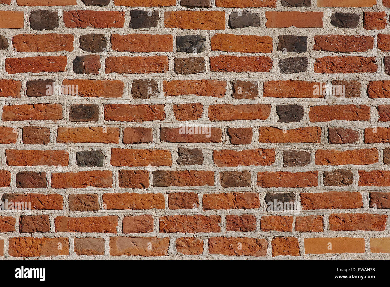 Old brick fading castle wall Stock Photo - Alamy