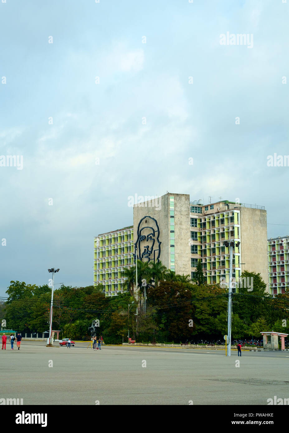 Ministry of the Interior, Revolution Square, Havana, Cuba Stock Photo ...
