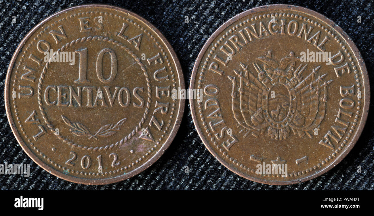 Bolivian Currency Coins