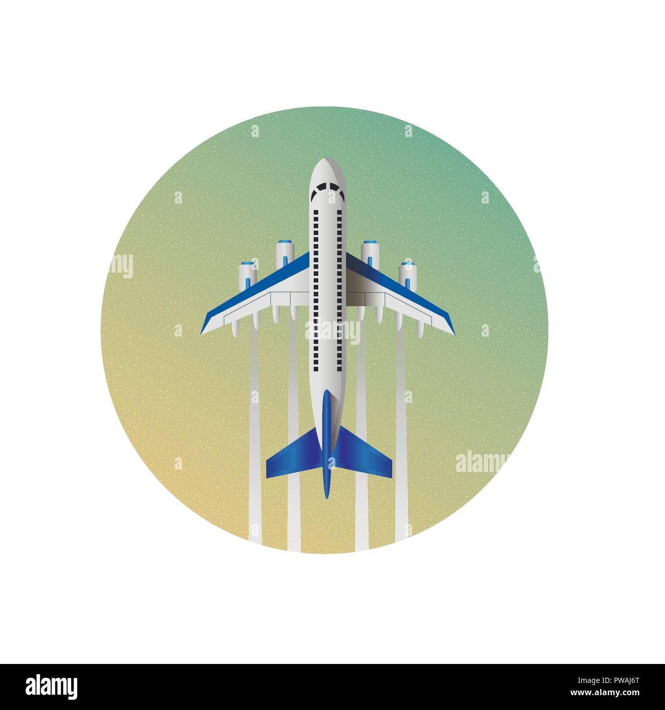 Air travel infographics template. Eps10 vector illustration Stock ...
