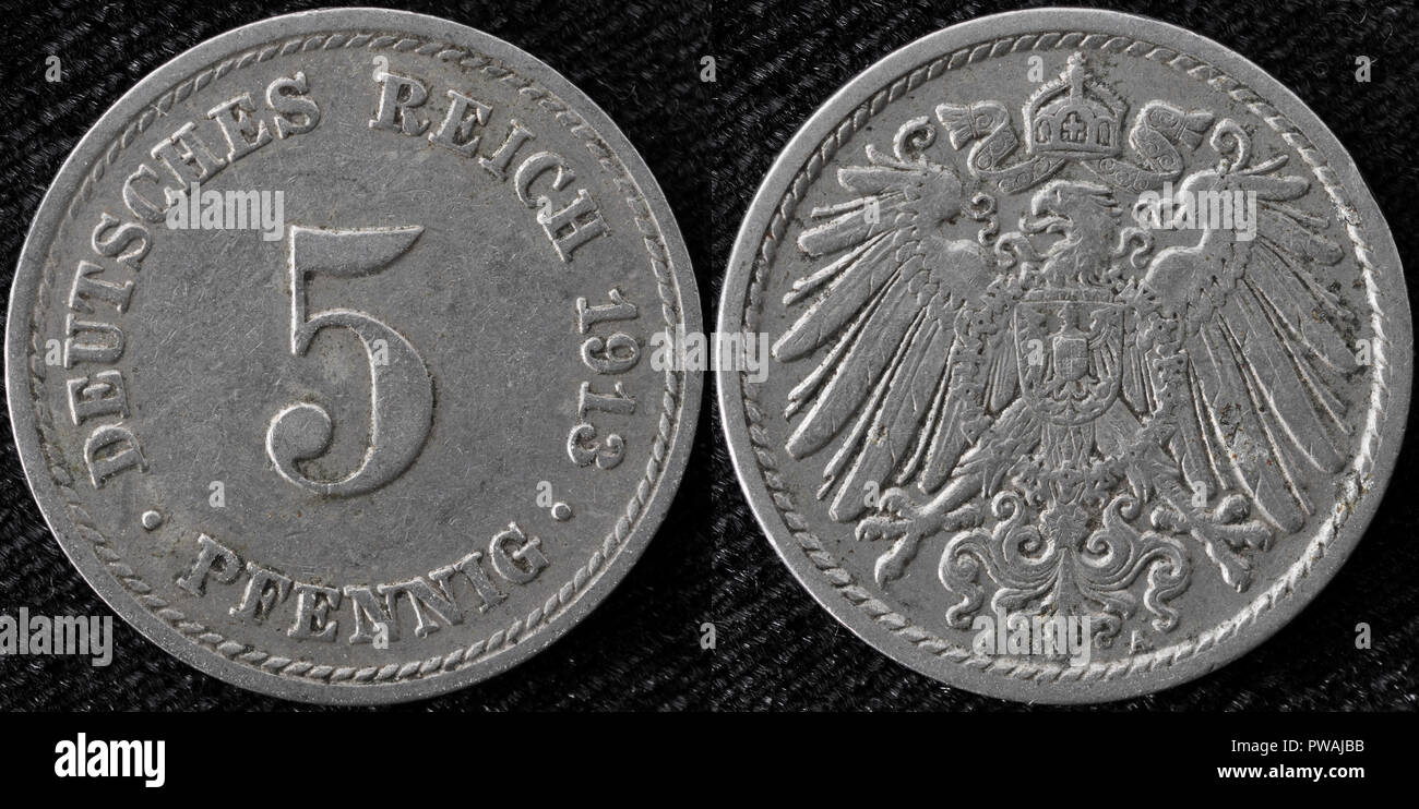 5 pfennig hi-res stock photography and images - Alamy