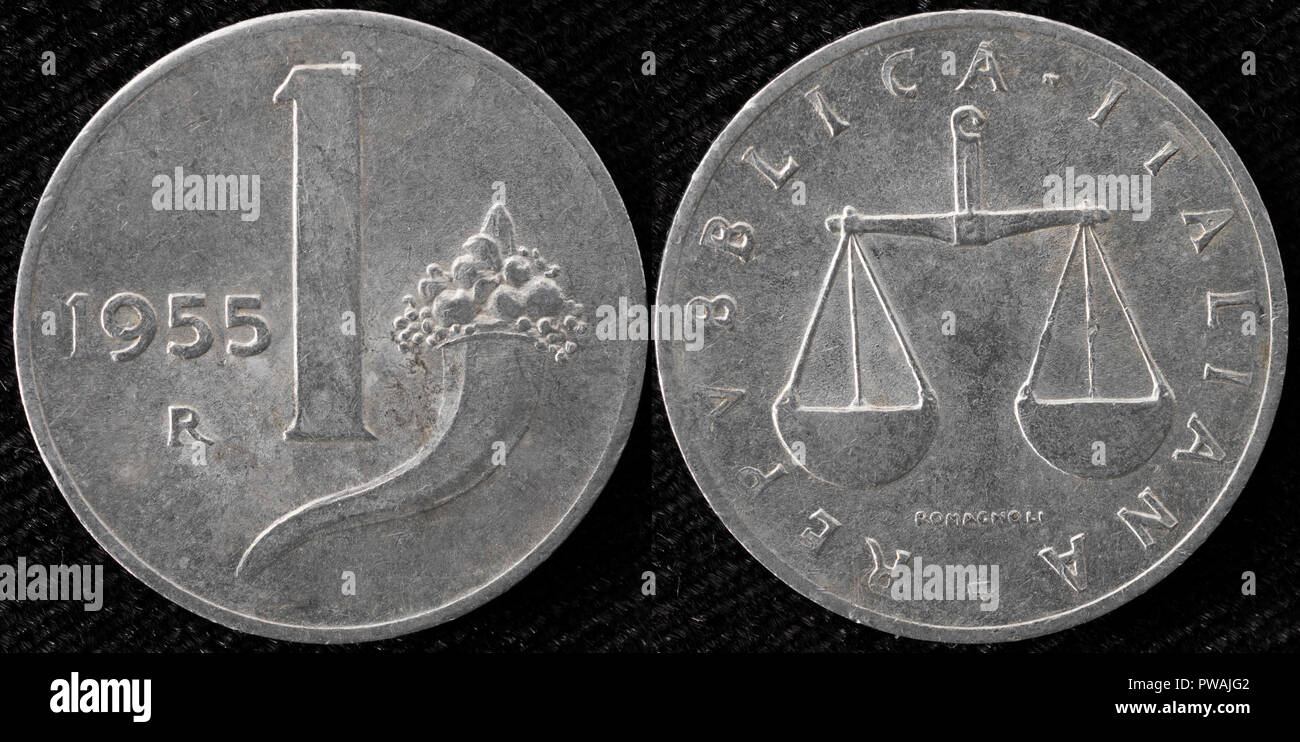 Italian lira 1950s hi-res stock photography and images - Alamy