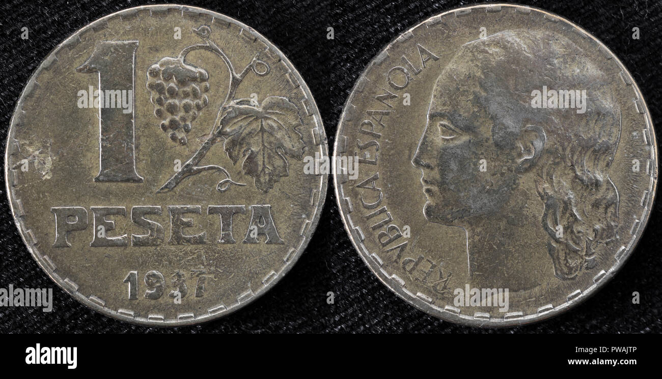 1 peseta hi-res stock photography and images - Alamy