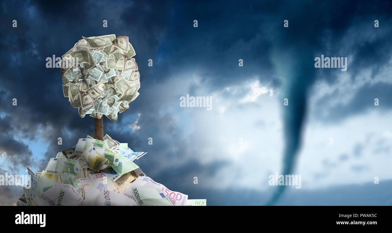 Cloud storm over business hi-res stock photography and images - Alamy