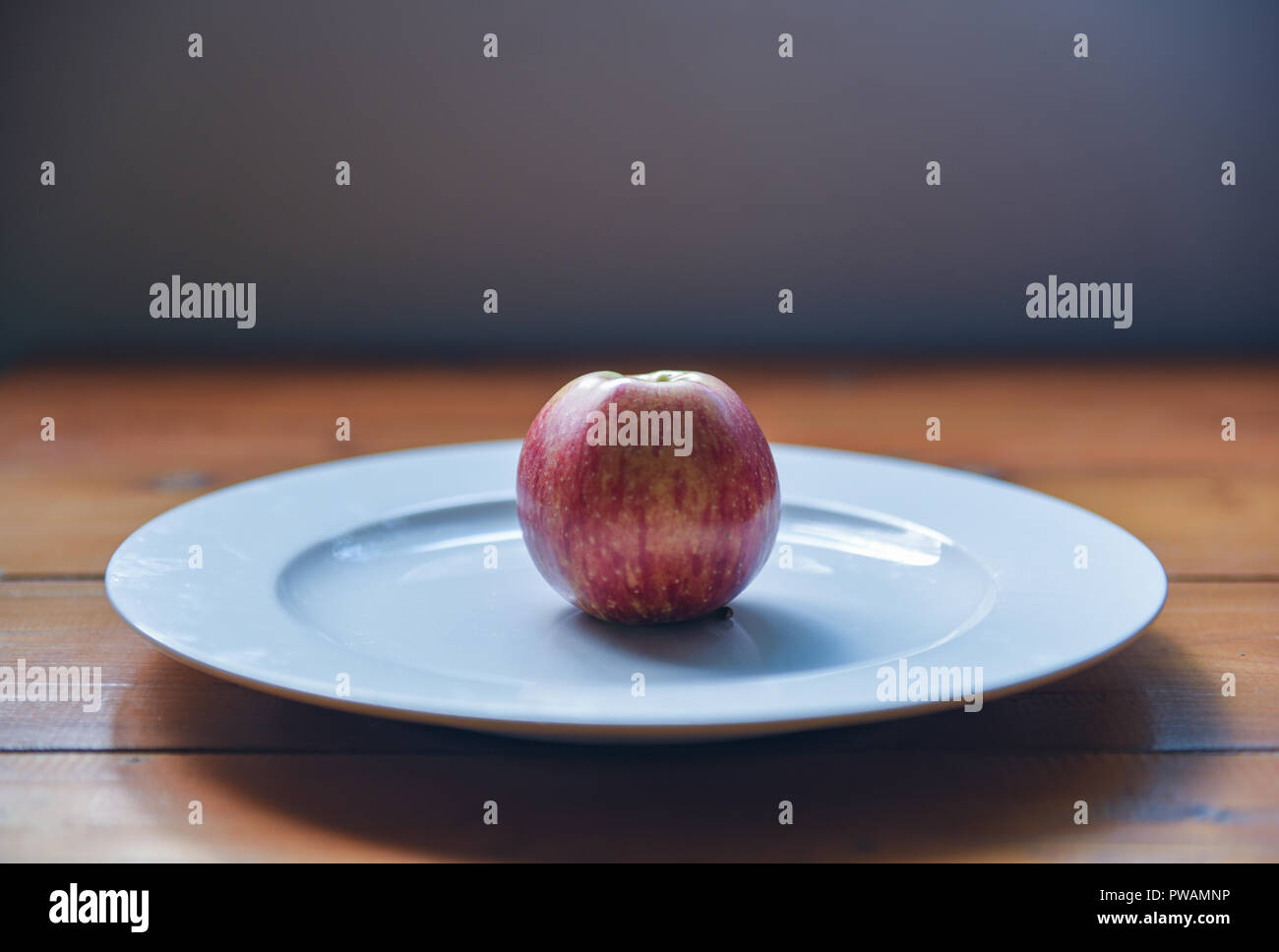 Apple red in white hi-res stock photography and images - Alamy