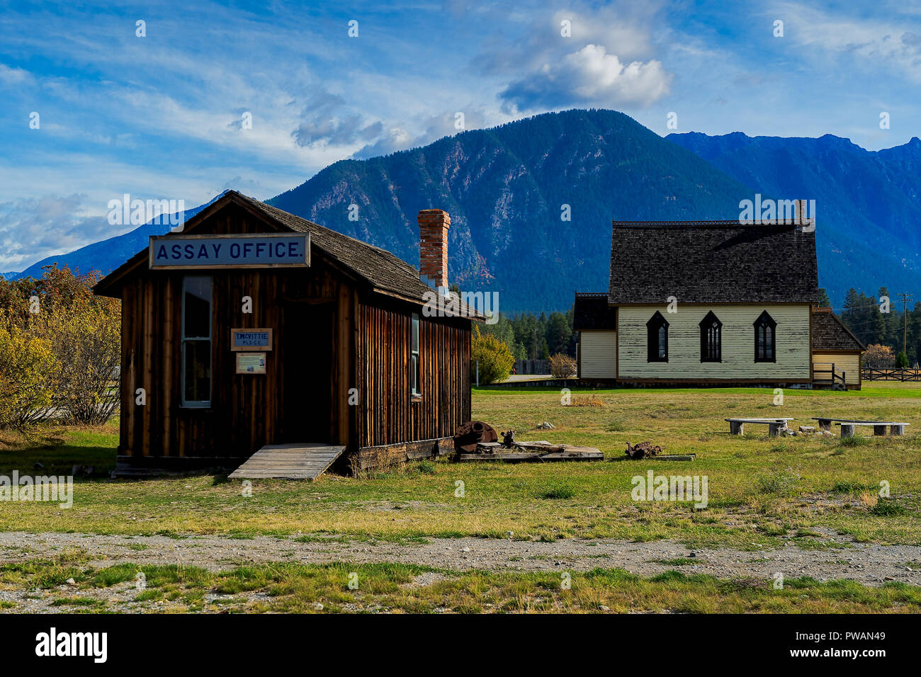 Fort steele heritage town hi-res stock photography and images - Alamy