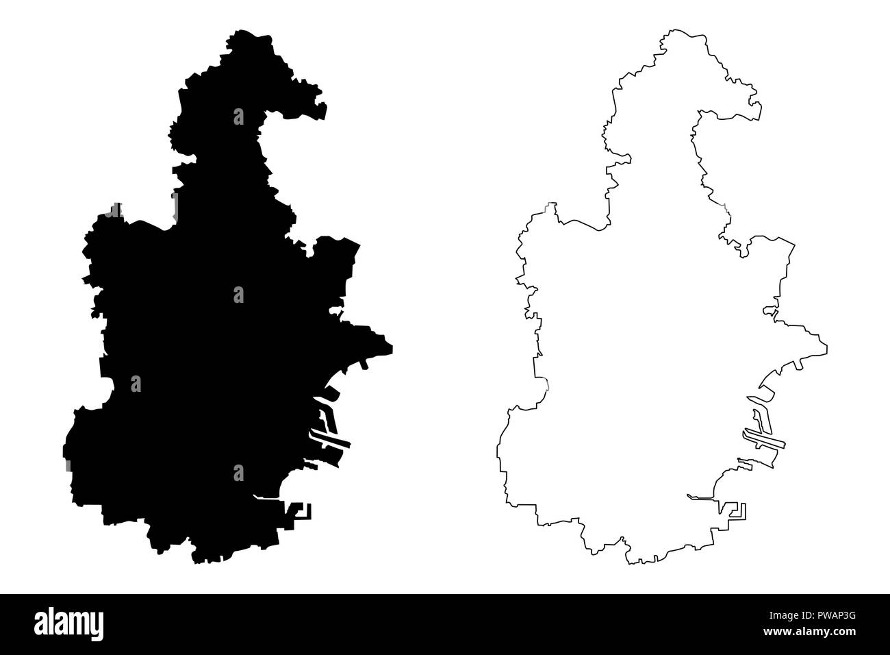Tianjin (Administrative divisions of China, China, People's Republic of ...