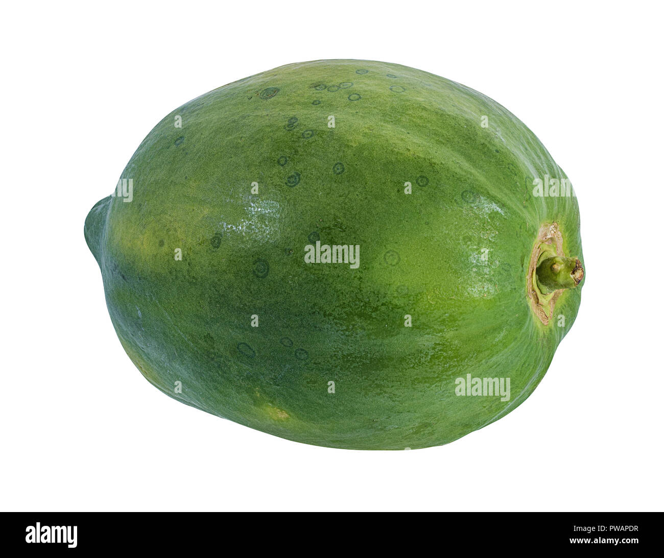 papaya isolated on a white background Stock Photo - Alamy