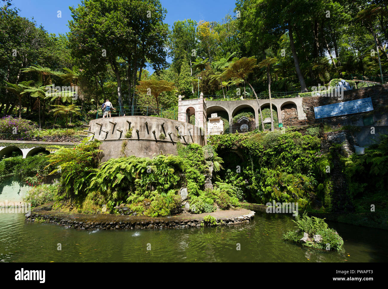 Monte Palace Tropical Garden, Monte, Madeira, Portugal Stock Photo - Alamy