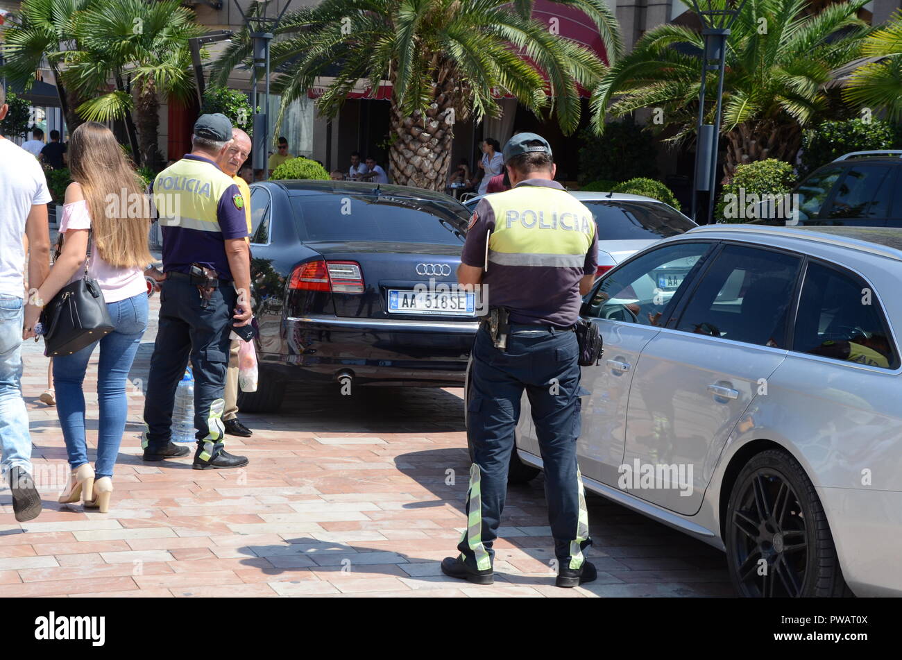 Police Issuing Parking Ticket High Resolution Stock Photography and ...