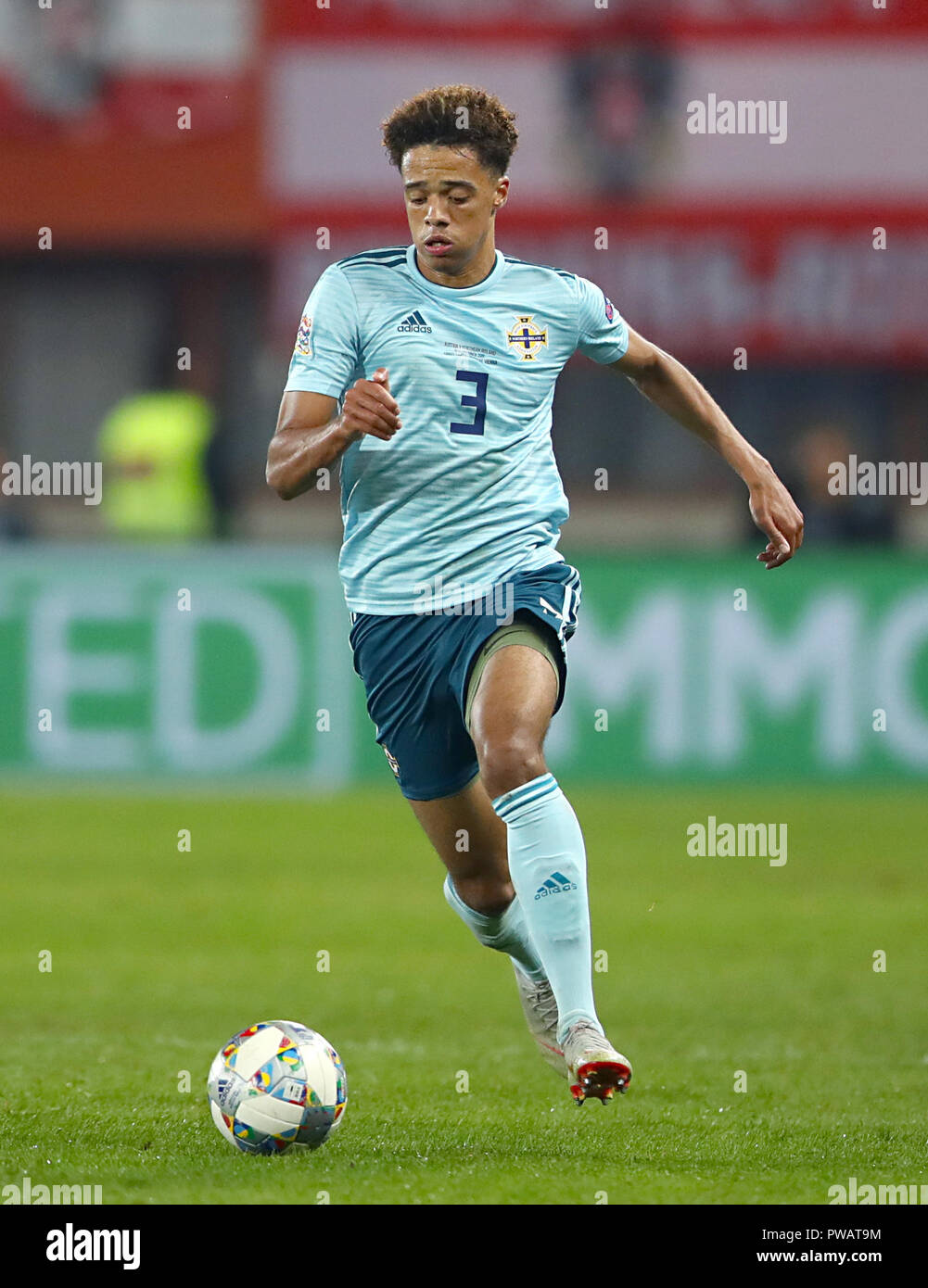 Northern Ireland's Jamal Lewis Stock Photo - Alamy