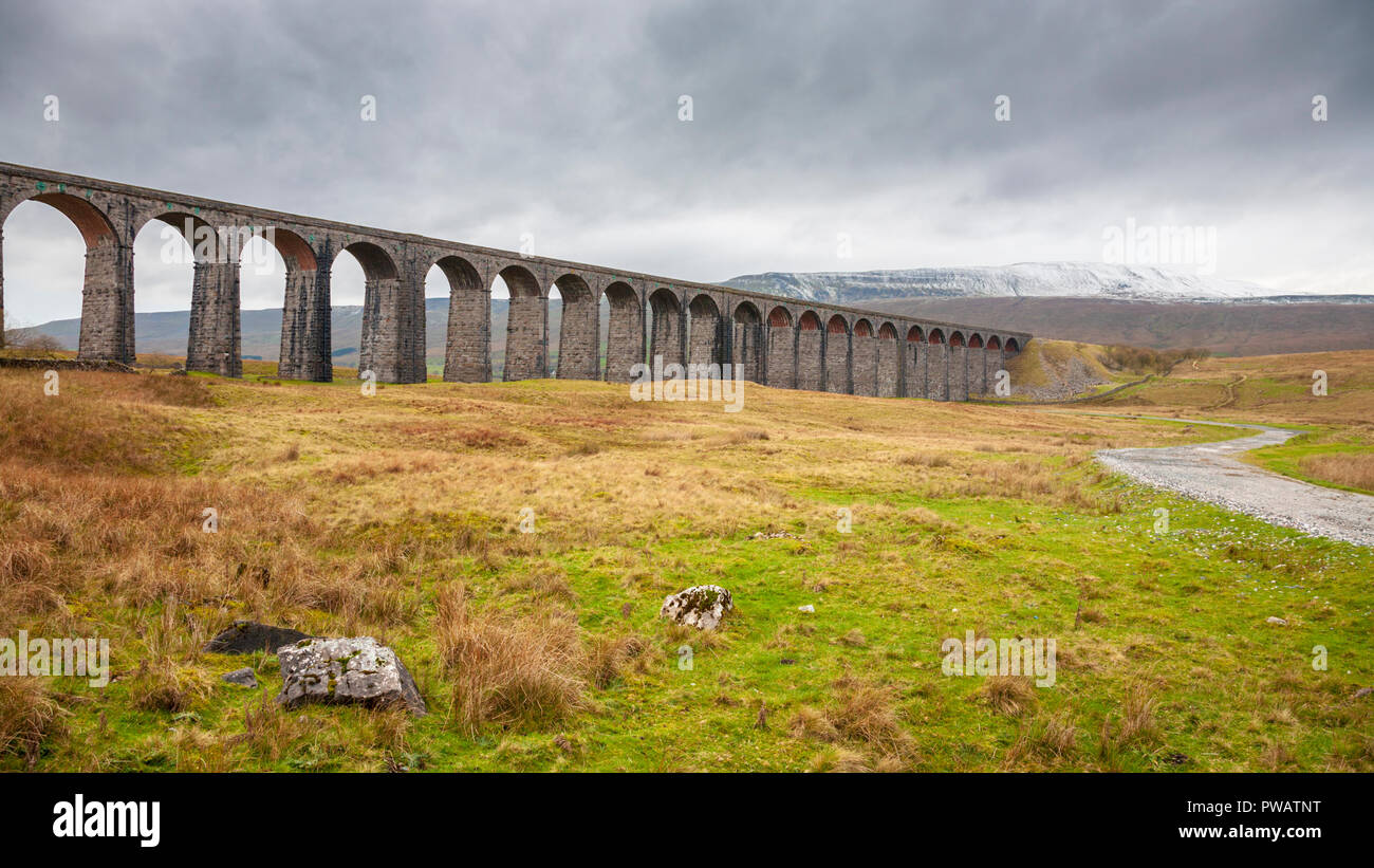 The Ribblehead Viaduct, Yorkshire Dales, England Stock Photo - Alamy