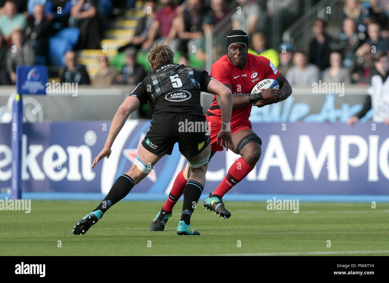 Glasgow warriors jonny gray hi-res stock photography and images - Alamy