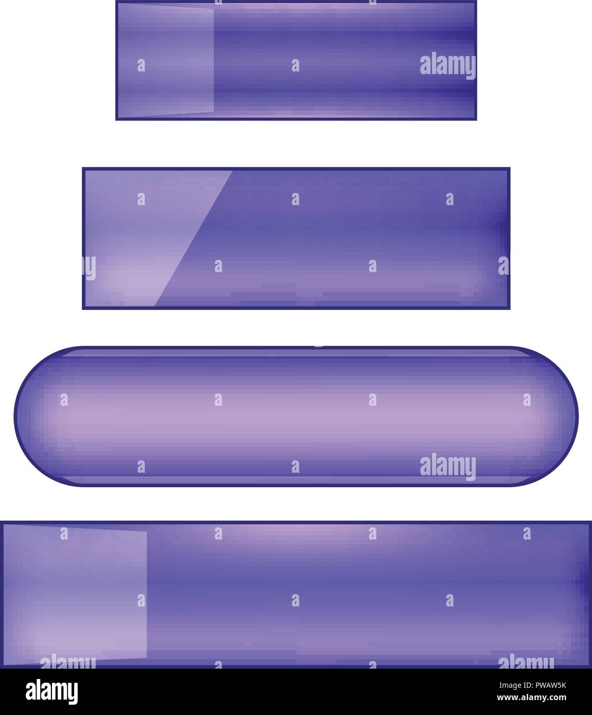 vector web buttons set - purple and violet Stock Vector Image & Art - Alamy