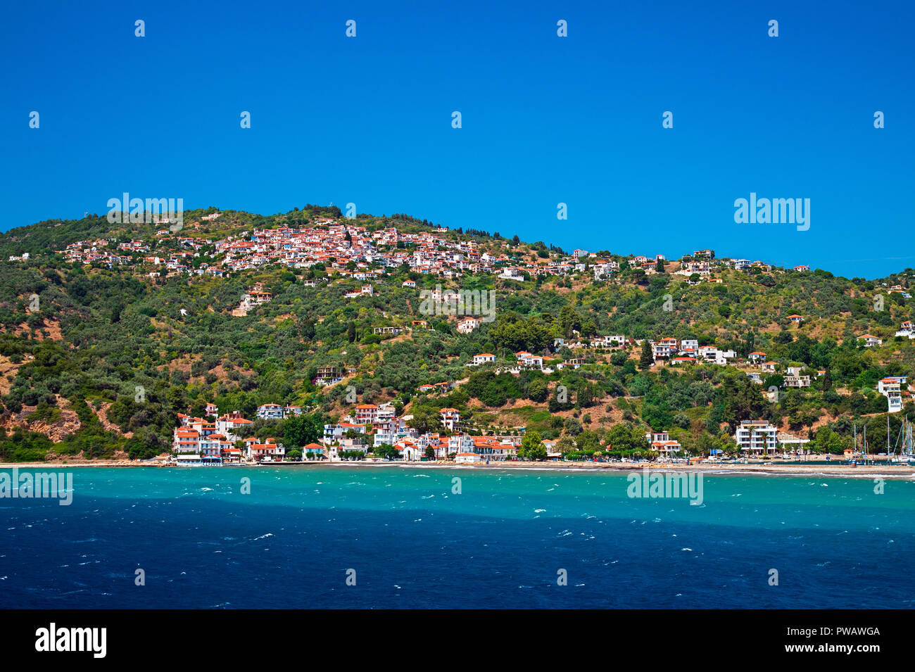 Greek seaport hi-res stock photography and images - Alamy