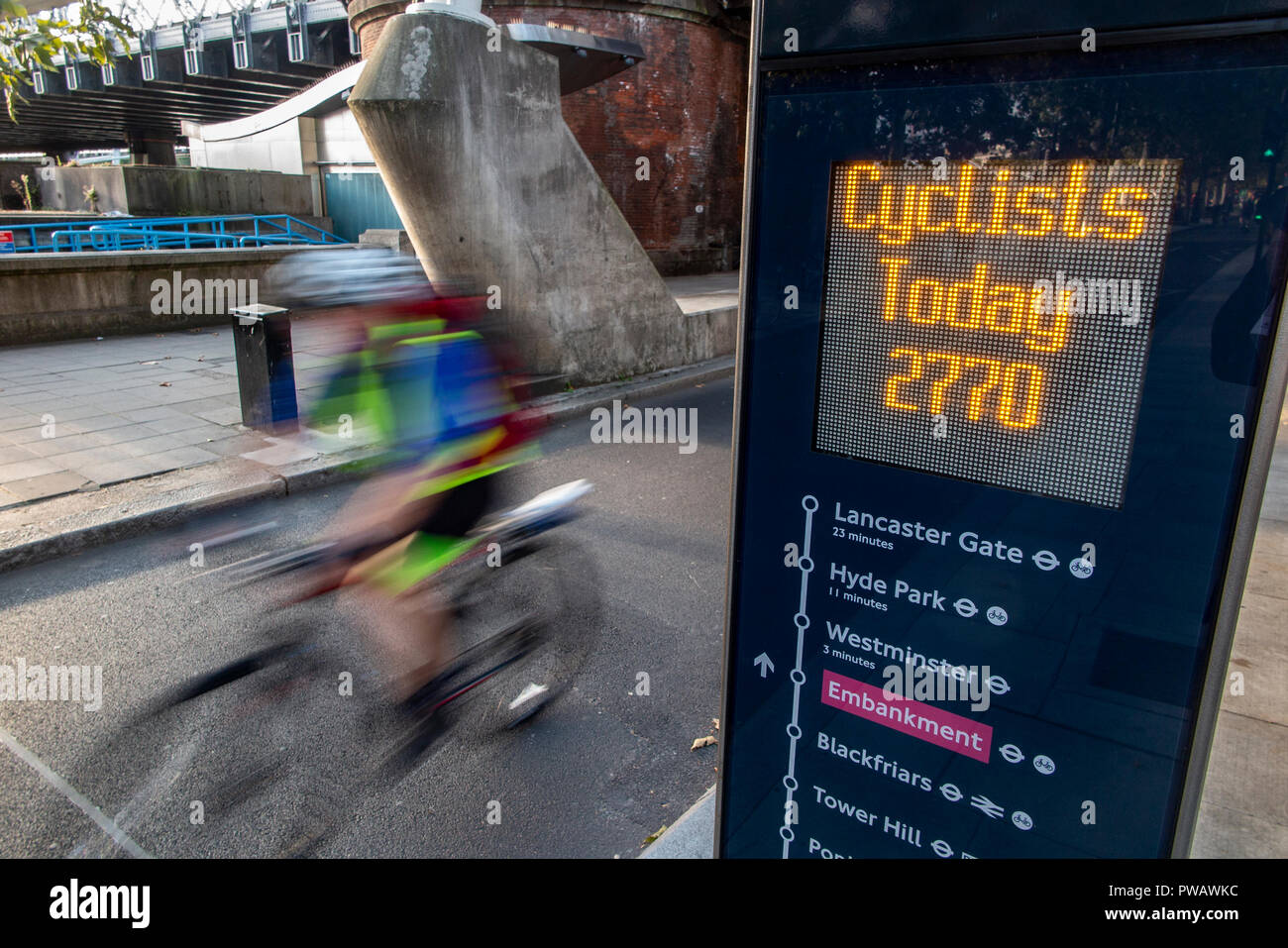 Cycle route counter hi-res stock photography and images - Alamy
