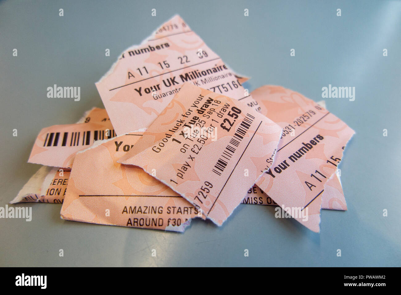 Torn up ticket hi-res stock photography and images - Alamy
