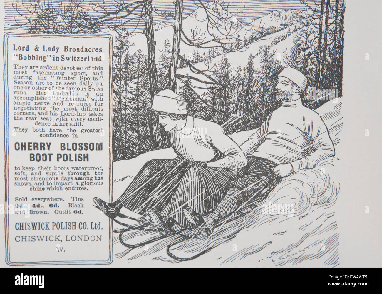 Old Adverts For Boot Polish High Resolution Stock Photography and ...
