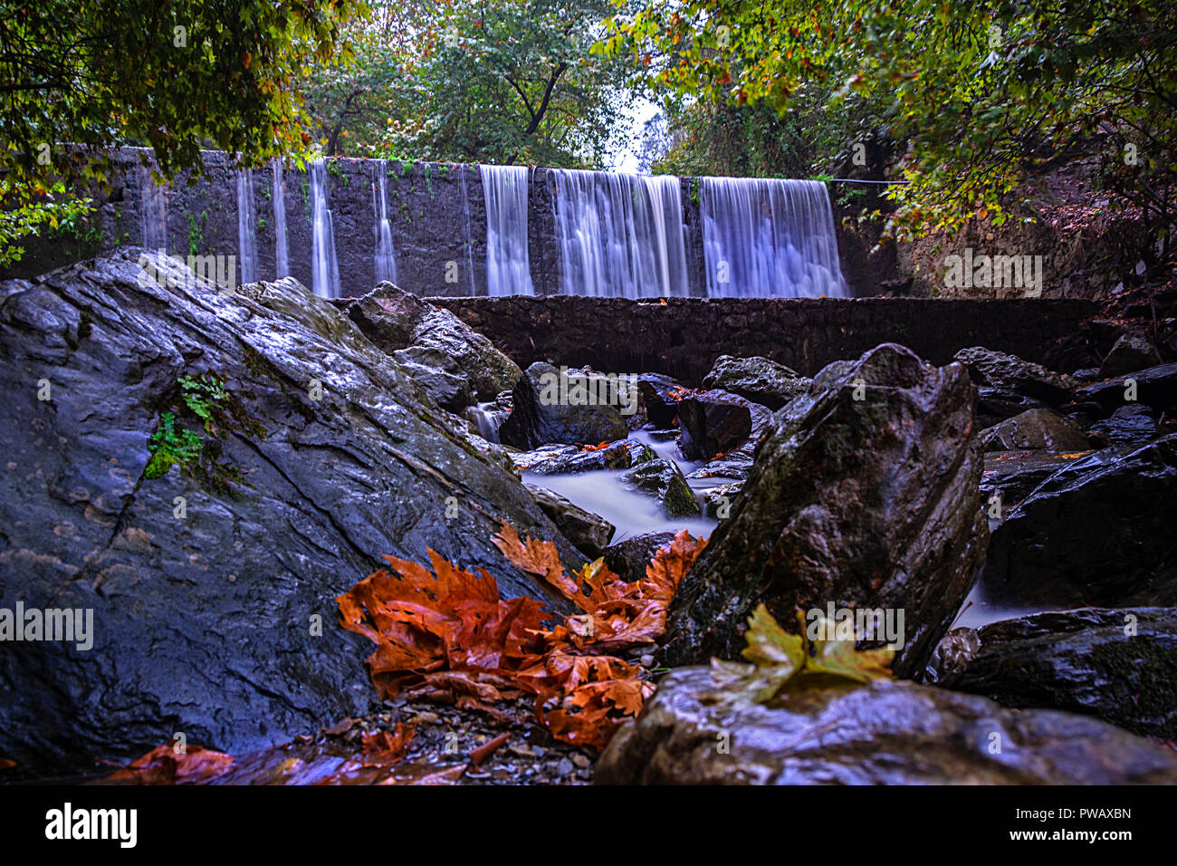 Salihli Kursunlu Waterfall Salihli,Manisa,Turkey Stock Photo - Alamy