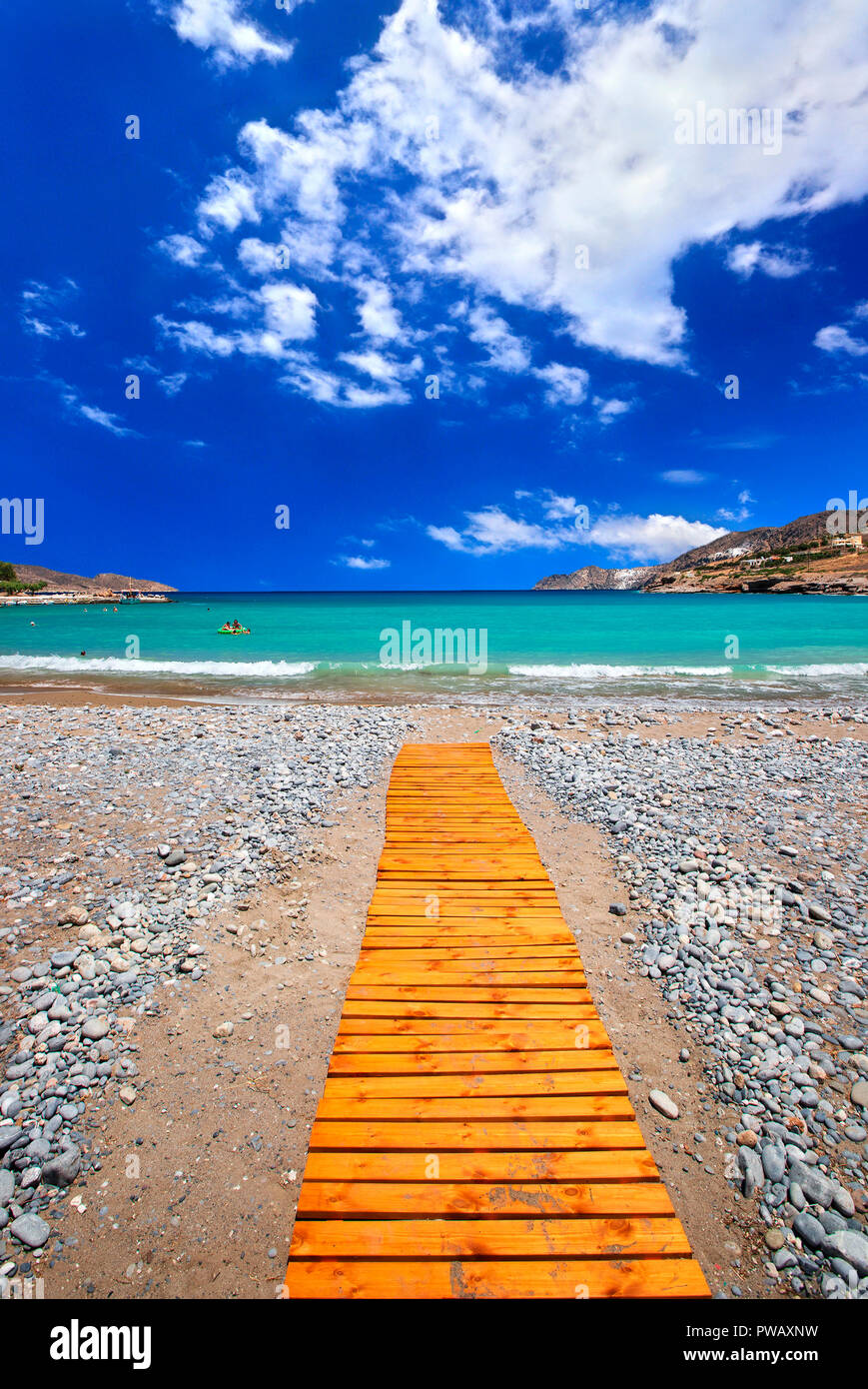Tholos beach, close to Kavousi village, Ierapetra municipality, Crete ...