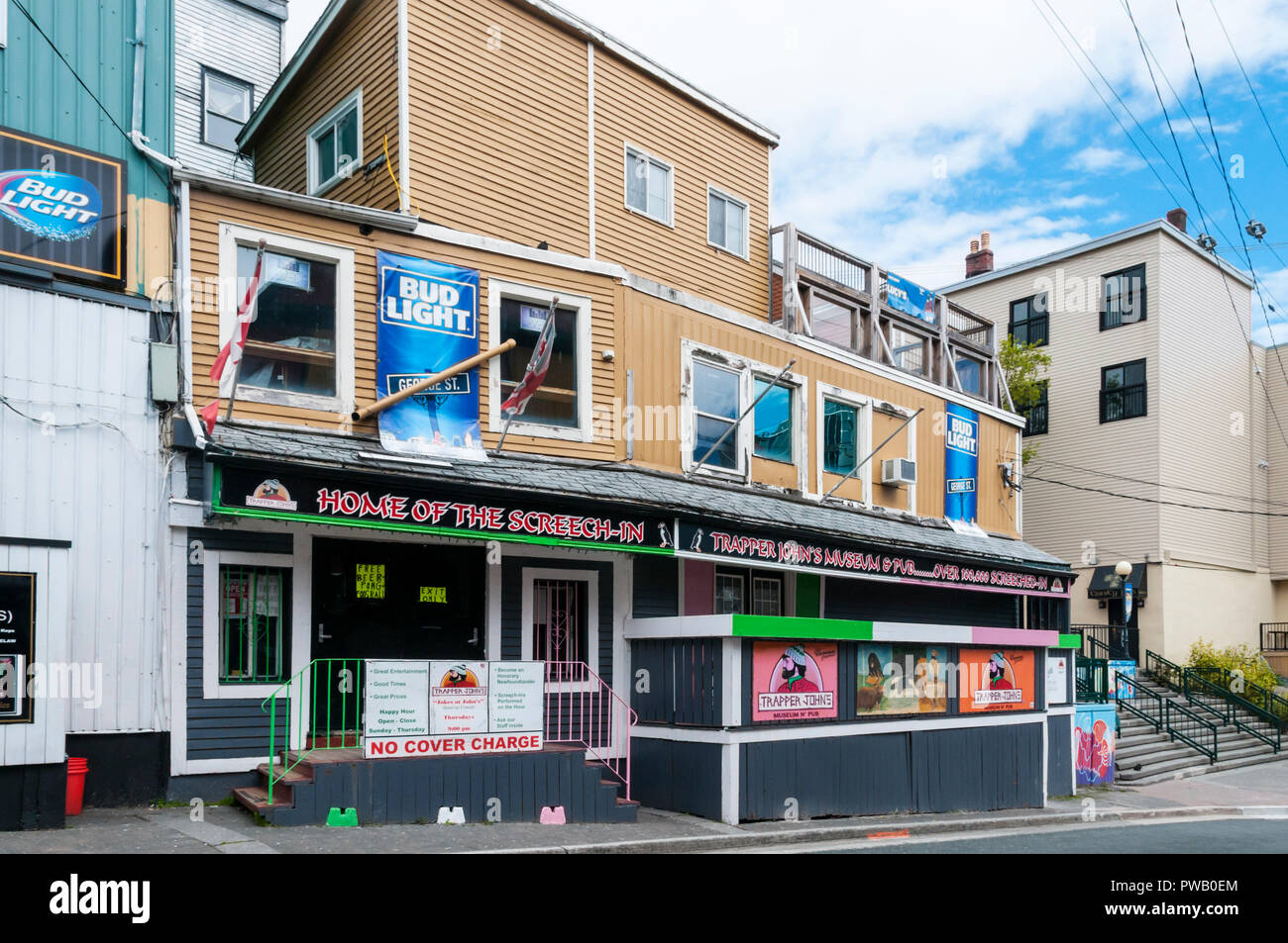 George street newfoundland hi-res stock photography and images - Alamy