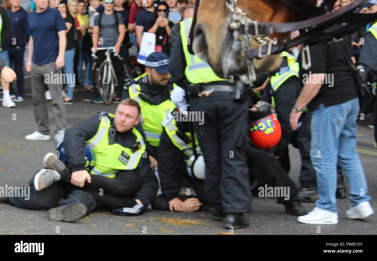 Oppose the racist 'Democratic' Football Lads Alliance Stock Photo - Alamy