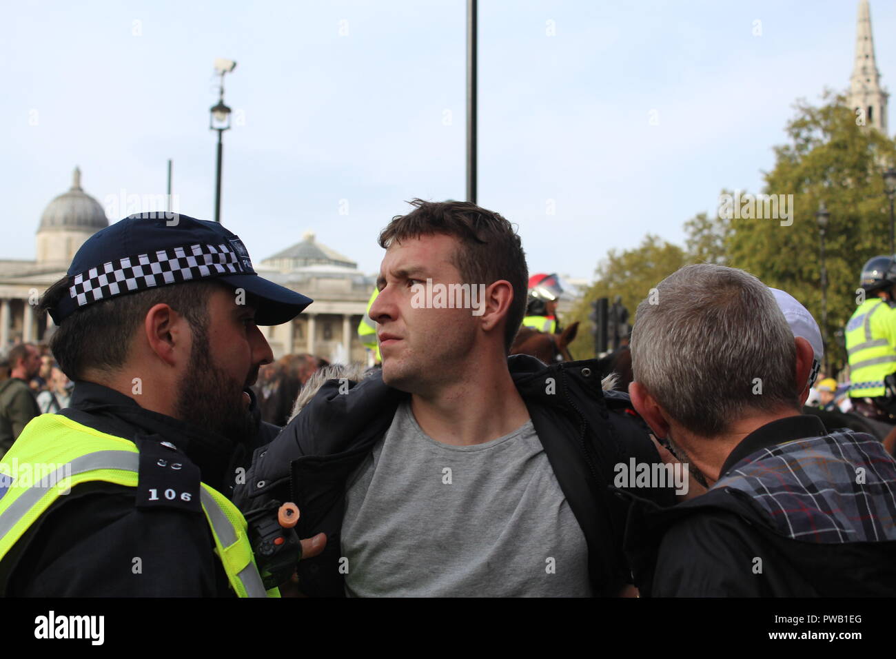 Oppose the racist 'Democratic' Football Lads Alliance Stock Photo - Alamy