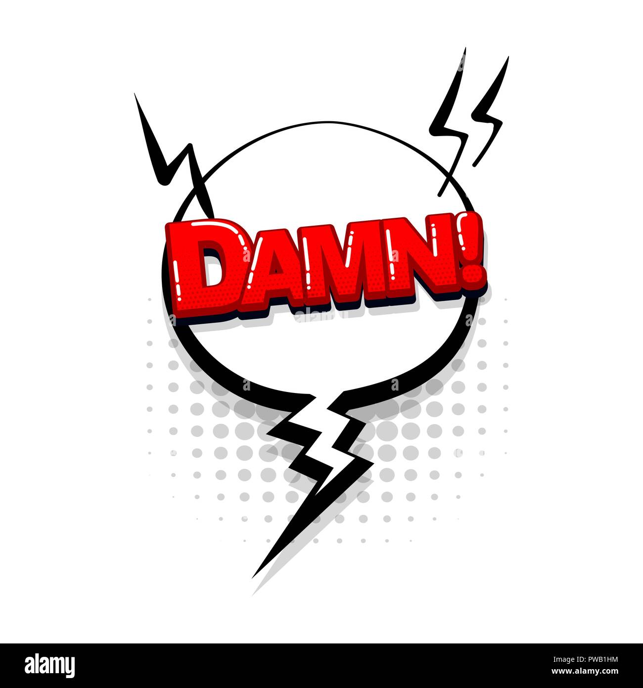 Comic Text Collection Sound Effects Pop Art Style Stock Vector Image And Art Alamy