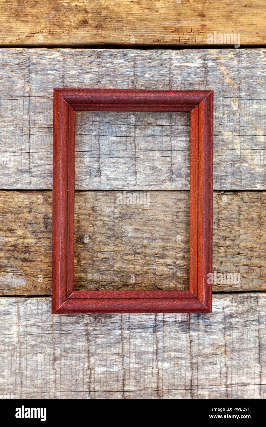 Old Rustic Wooden Frame