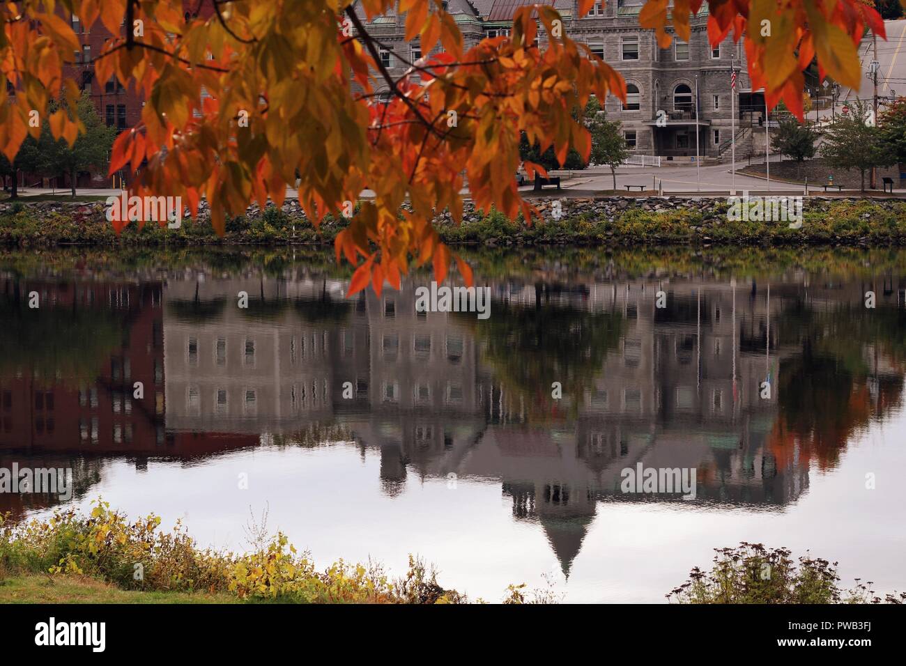 Augusta maine foliage hi-res stock photography and images - Alamy