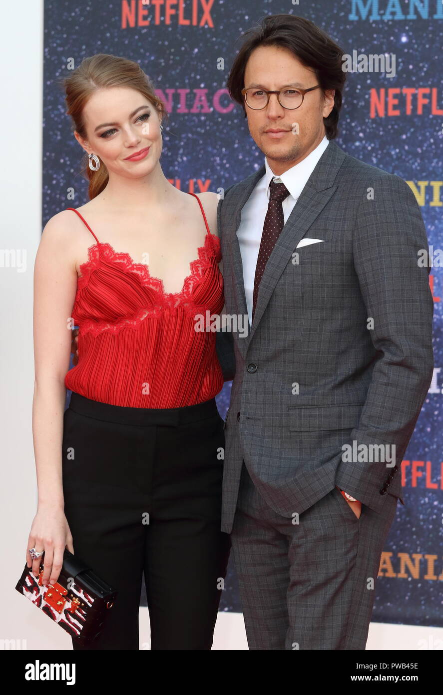 Maniac UK Netlix TV Premiere at the Southbank Centre, London Featuring: Emma Stone, Cary Joji ...