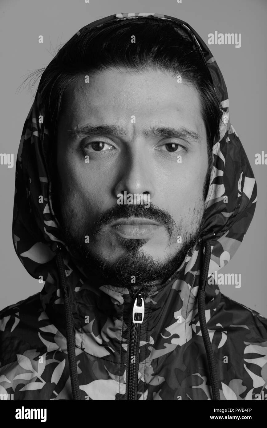 Handsome man in black face hi-res stock photography and images - Alamy