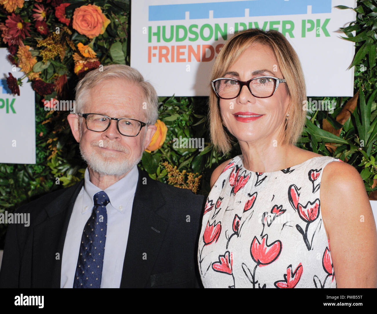 New York, NY - October 11, 2018: Richard Gottfried and Madelyn Wils ...