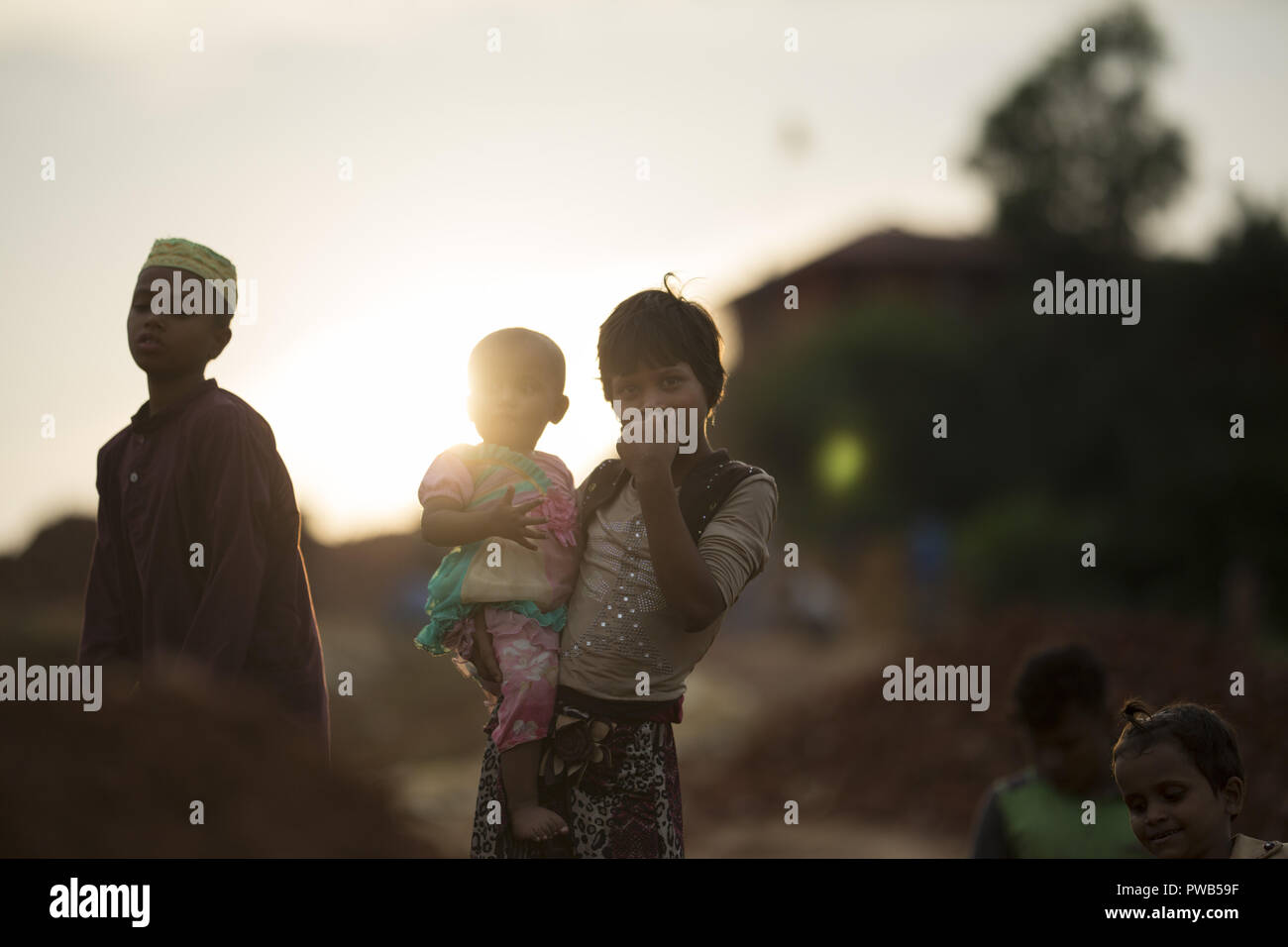 Children in the rohingya crisis hi-res stock photography and images - Alamy