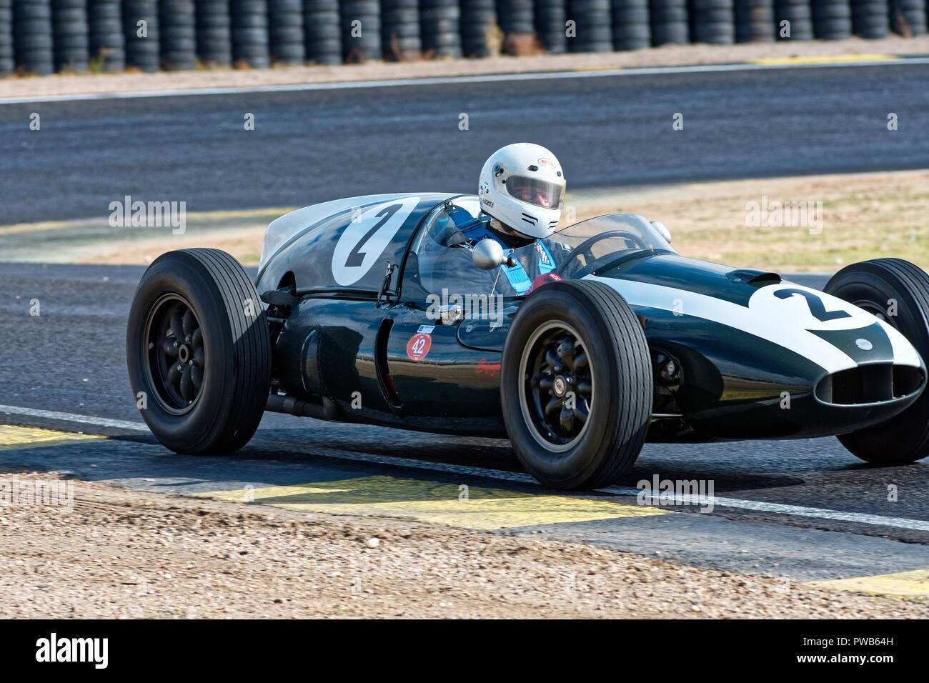 Jarama Circuit, Madrid, Spain. 13th - 14th October, 2018: Racing car #2 ...