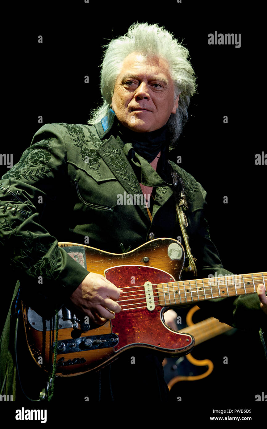 October 12, 2018 - Raleigh, North Carolina; USA - Musician MARTY STUART ...