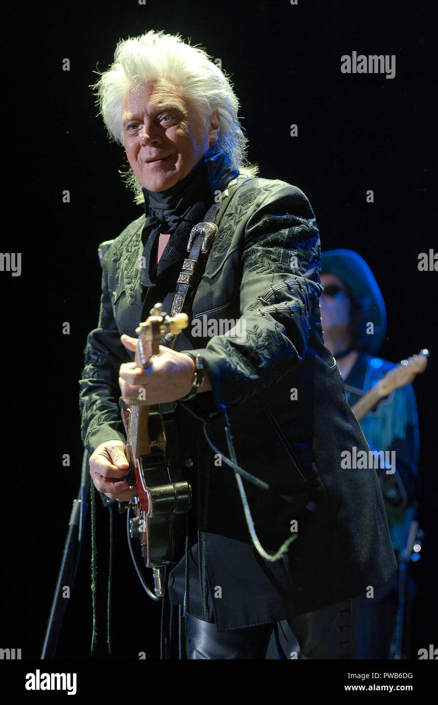 October 12, 2018 - Raleigh, North Carolina; USA - Musician MARTY STUART ...