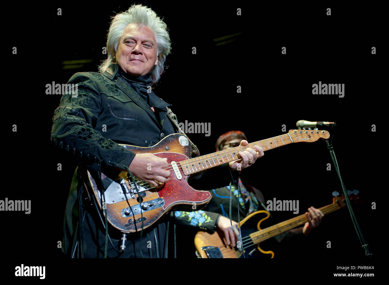 October 12, 2018 - Raleigh, North Carolina; USA - Musician MARTY STUART ...