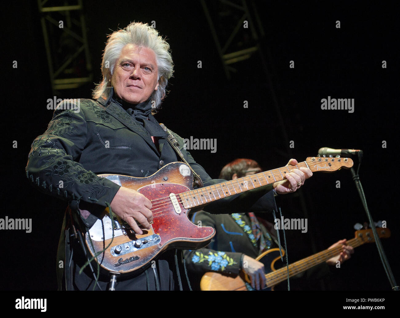 October 12, 2018 - Raleigh, North Carolina; USA - Musician MARTY STUART ...