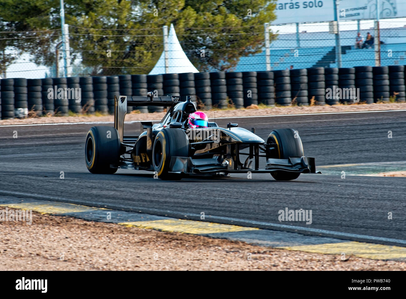 Jarama Circuit, Madrid, Spain. 13th - 14th October, 2018: Racing car ...