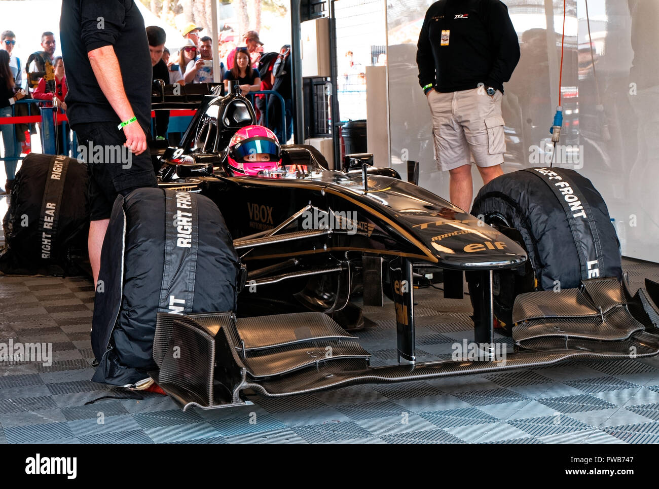 Jarama Circuit, Madrid, Spain. 13th - 14th October, 2018: Racing car ...
