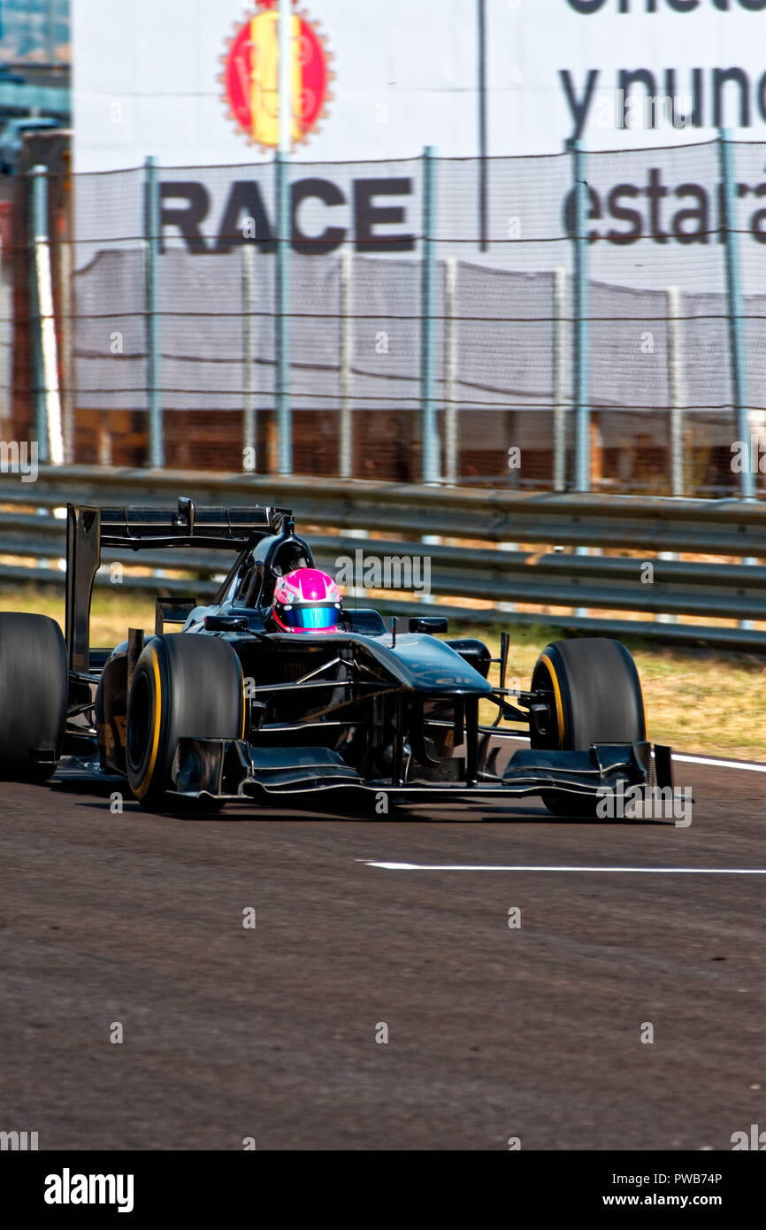 Jarama Circuit, Madrid, Spain. 13th - 14th October, 2018: Racing car ...