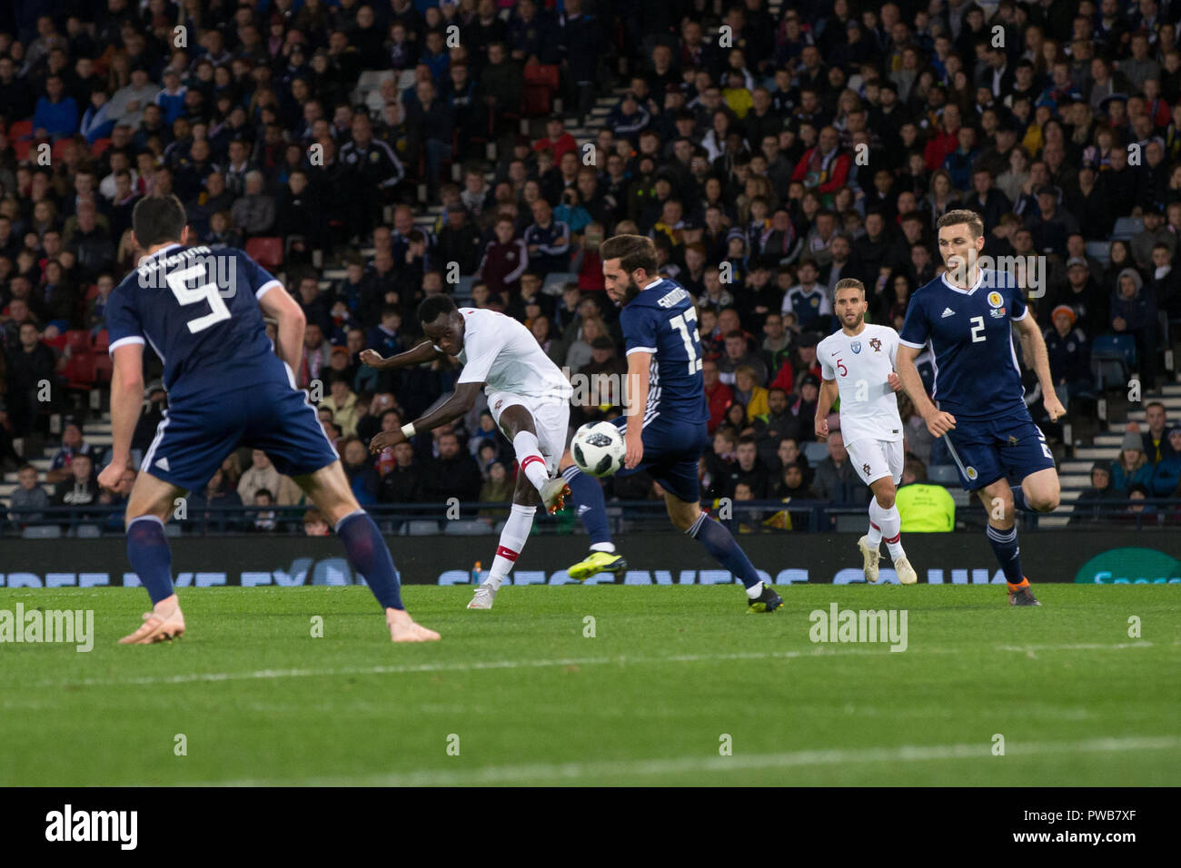Hampden Park, Glasgow, UK. 14th Oct, 2018. International Football ...