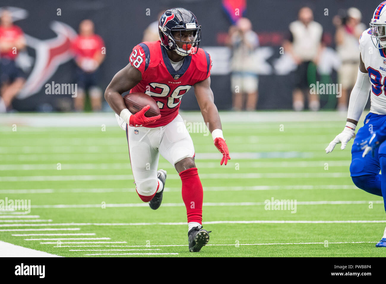 Houston, TX, USA. 14th Oct, 2018. Houston Texans running back Alfred ...