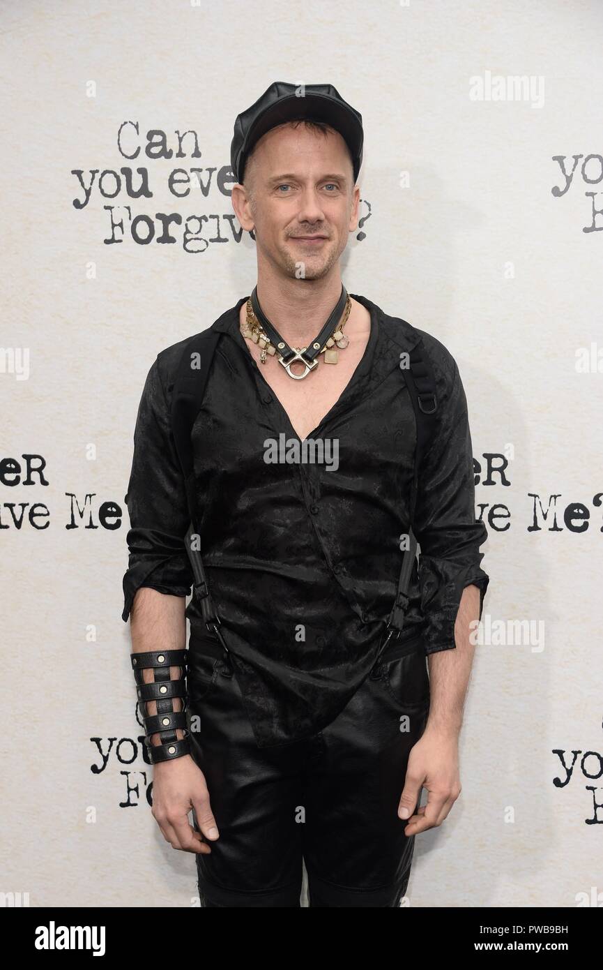 New York, NY, USA. 14th Oct, 2018. Jeff Whitty at arrivals for CAN YOU ...