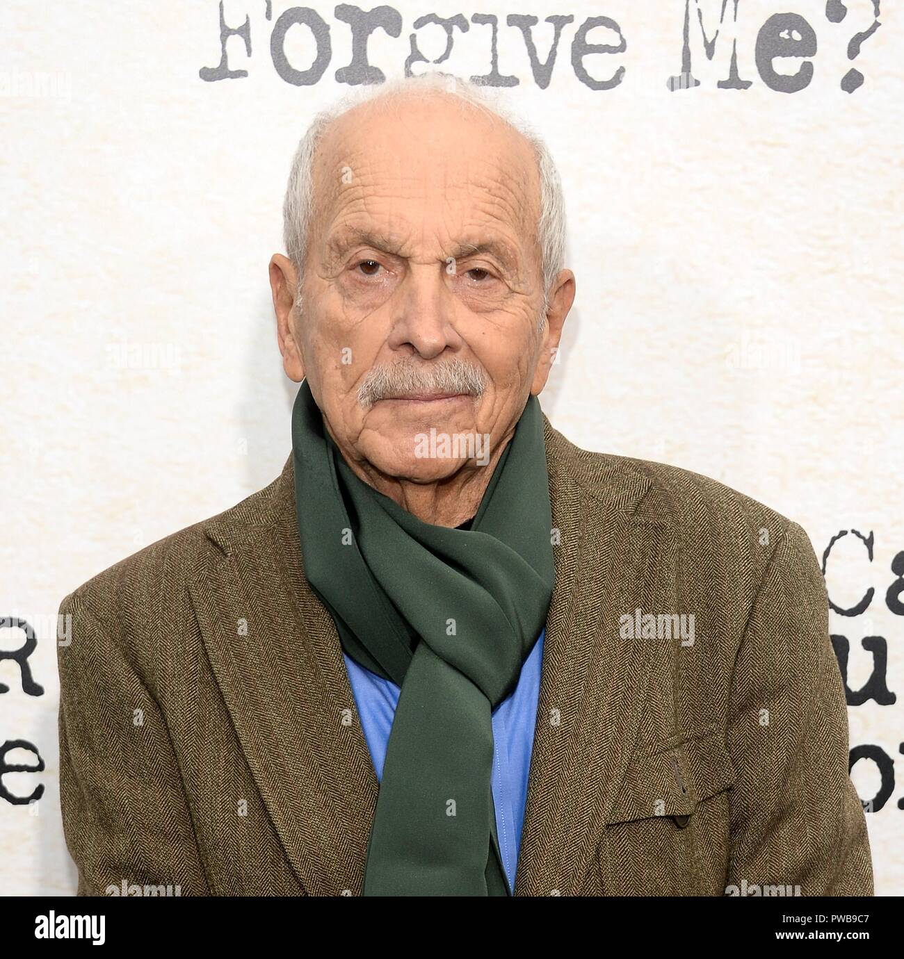 New York, NY, USA. 14th Oct, 2018. David Yarnell at arrivals for CAN ...