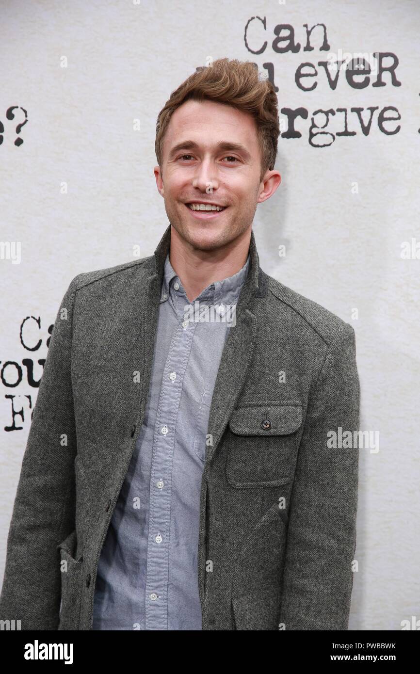 New York, NY, USA. 14th Oct, 2018. Ben Baur at arrivals for CAN YOU ...