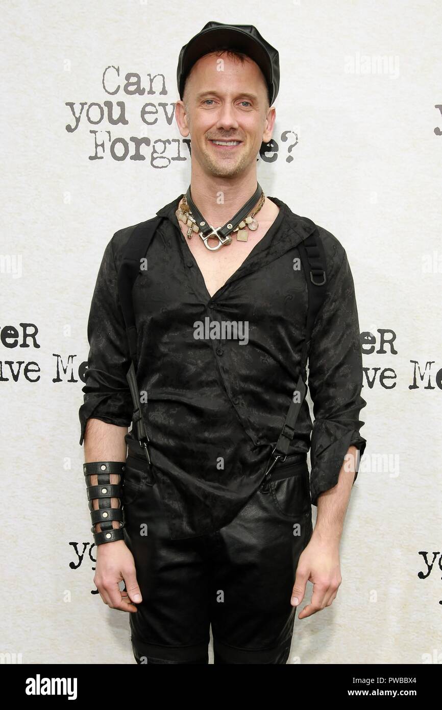 New York, NY, USA. 14th Oct, 2018. Jeff Whitty at arrivals for CAN YOU ...