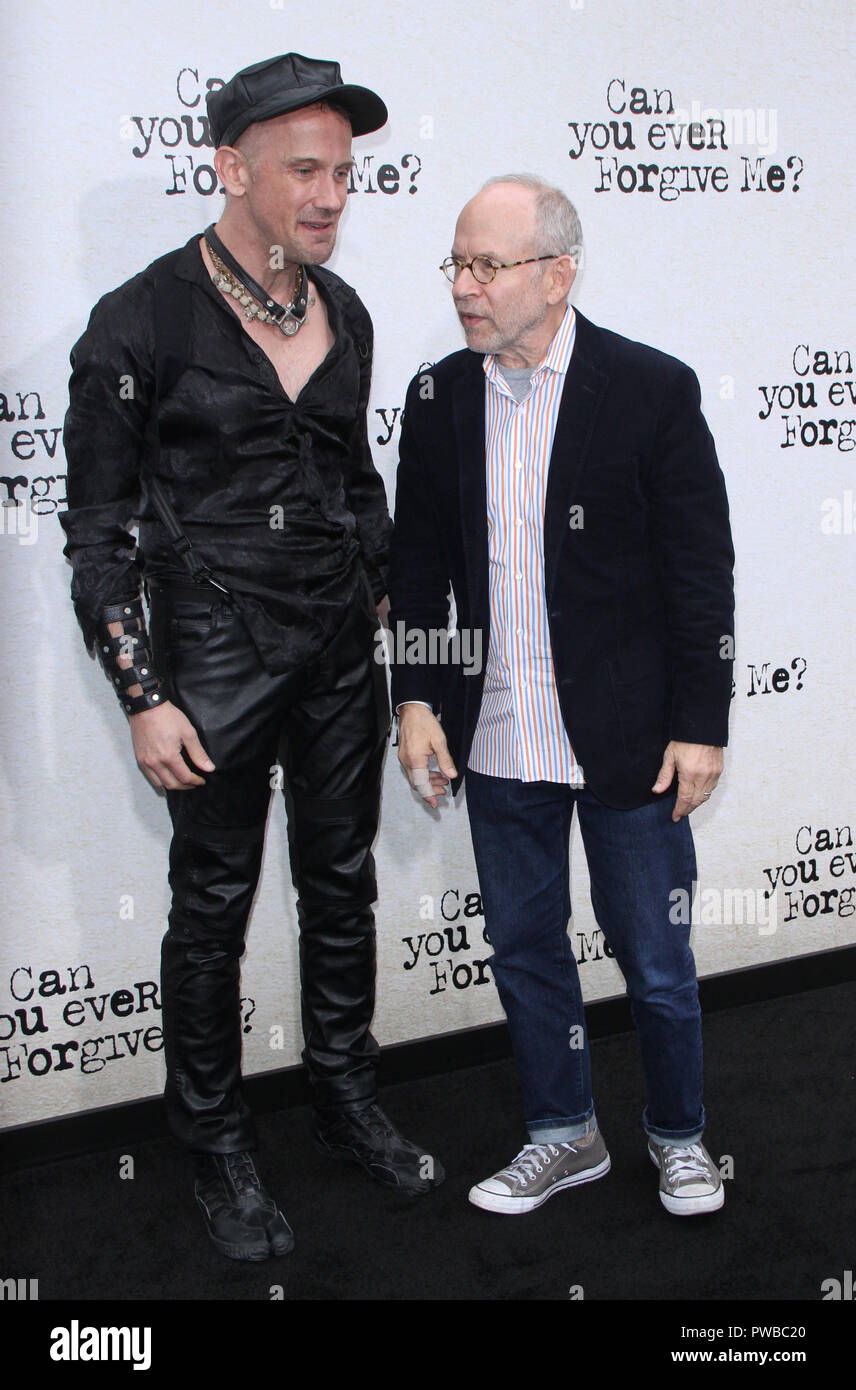 New York, NY, USA. 14th Oct, 2018. Jeff Whitty, Bob Balaban at the ...